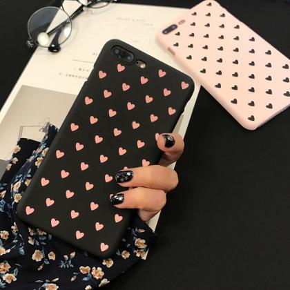 Heart Design Silicone Phone Case on Luulla