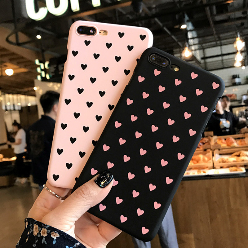 Heart Design Silicone Phone Case on Luulla