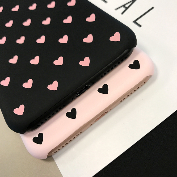 Heart Design Silicone Phone Case on Luulla