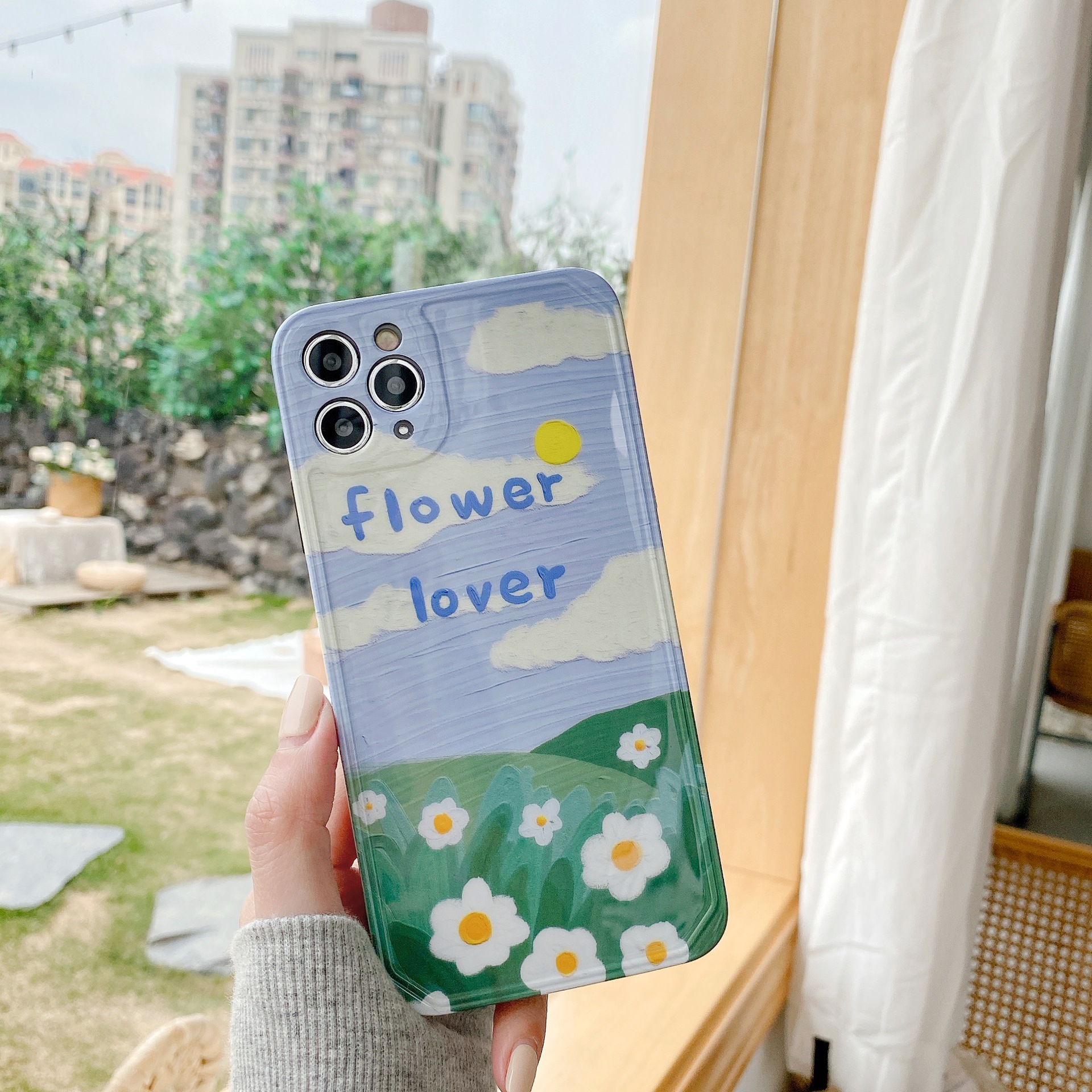 Flower Phone Case For Iphone 12 Mini 11 Pro Max 8 7 Plus X Xs Max Xr ...