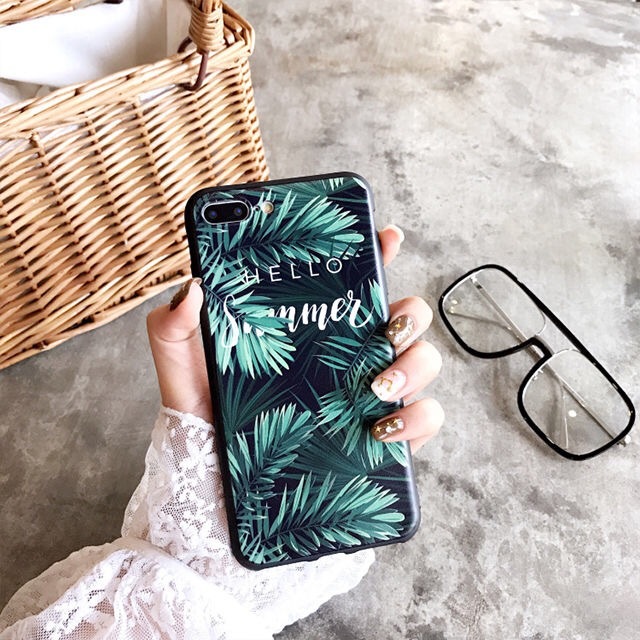 Leaves Silicone Phone Case on Luulla